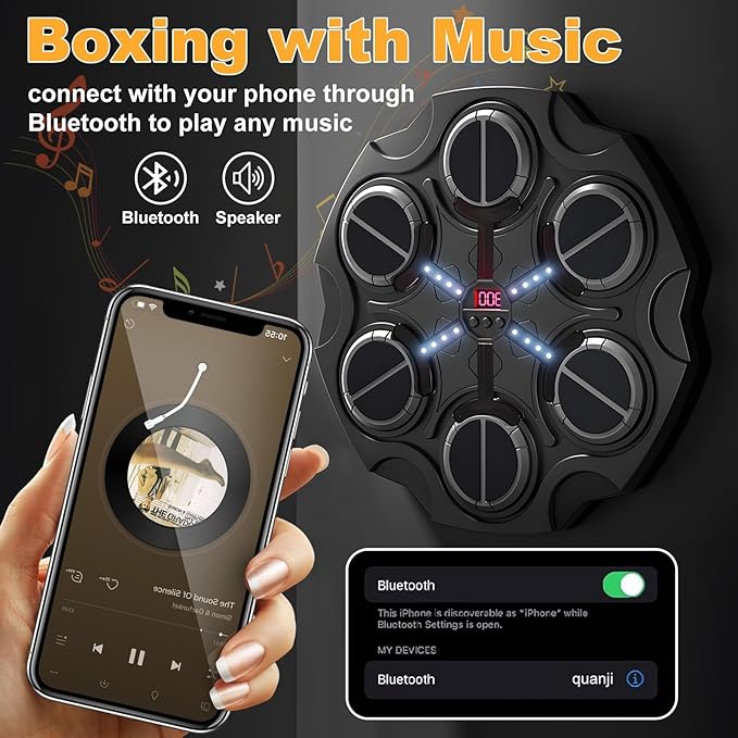 Musical boxing trainer for training and fitness – Emberlei
